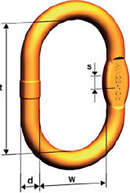 Anneau simple A8W (Grade 10) - Materiel-manutention.com